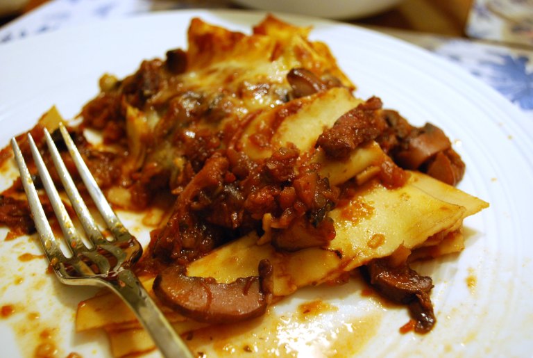 Duck Lasagna Strapazatta – From My Table…to Yours